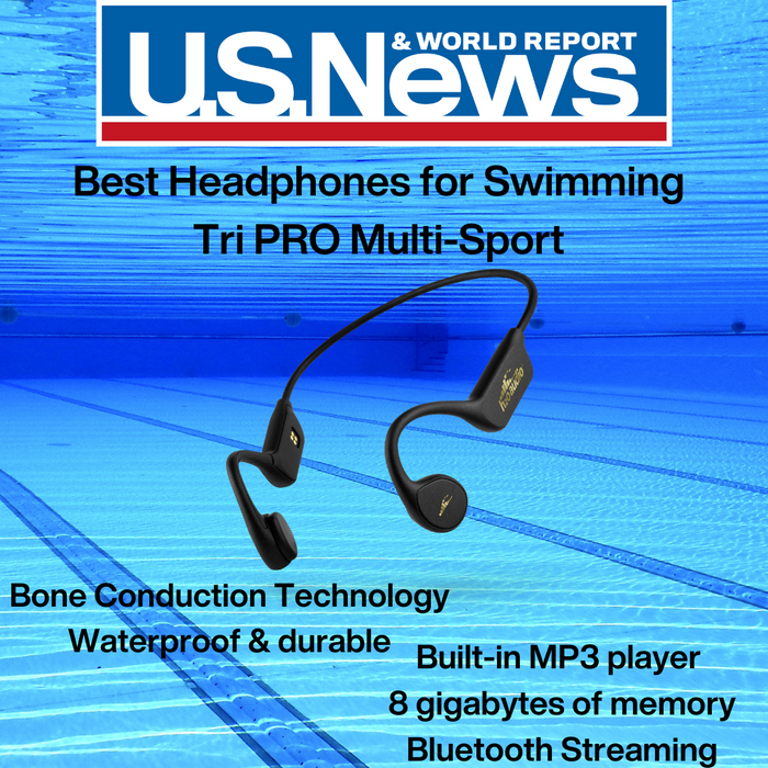 Tri PRO Best for Swimming US News & World Report – H2O Audio