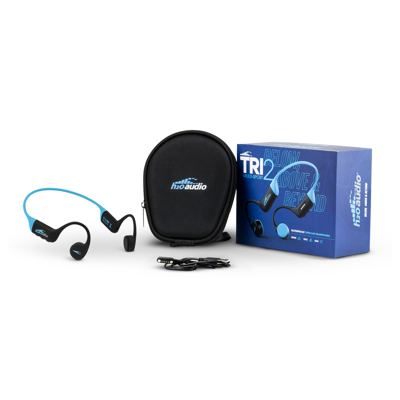 TRI 2 Multi-Sport Series Bone Conduction Headphones – H2O Audio