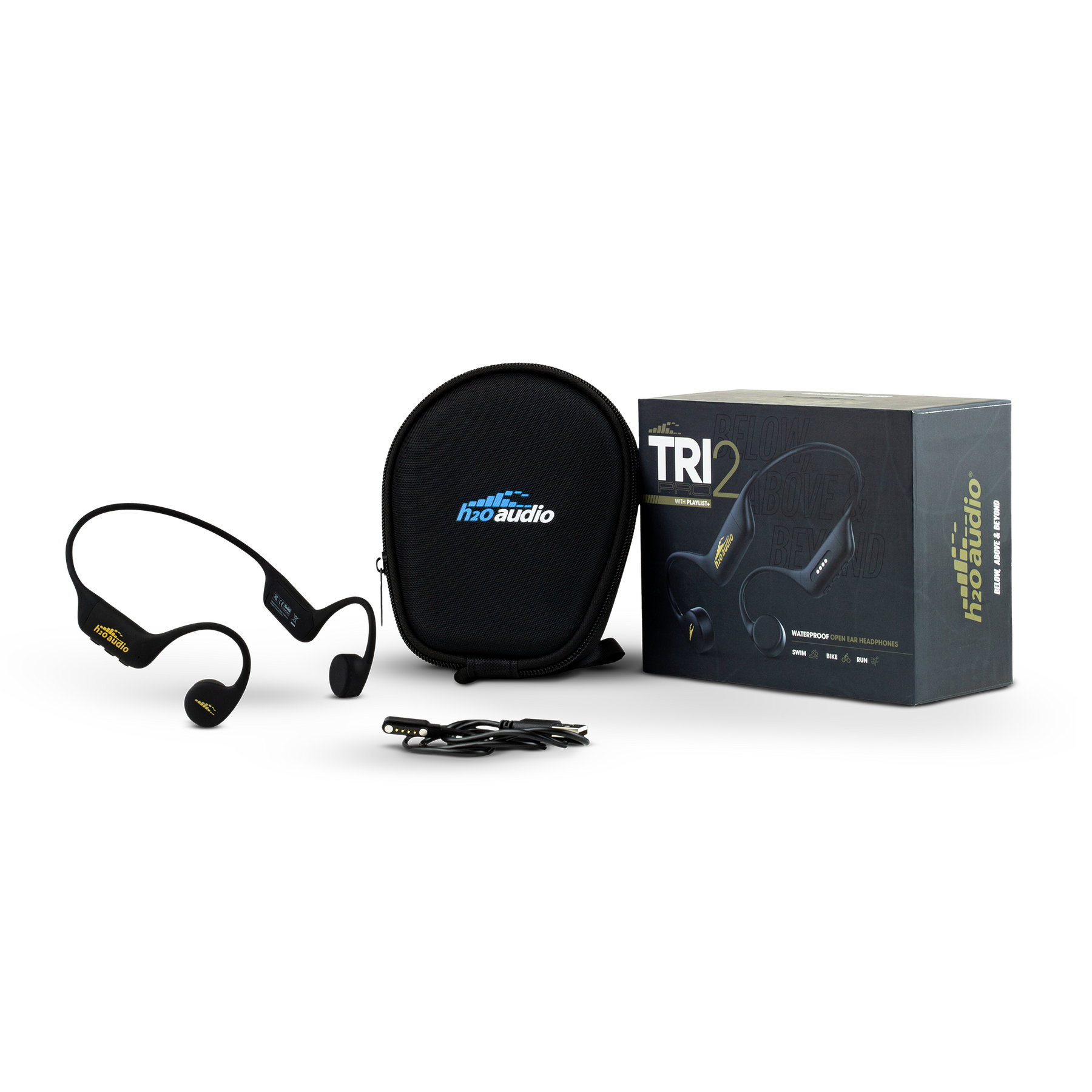 TRI 2 PRO Multi-Sport Waterproof Headphones | H2O Audio